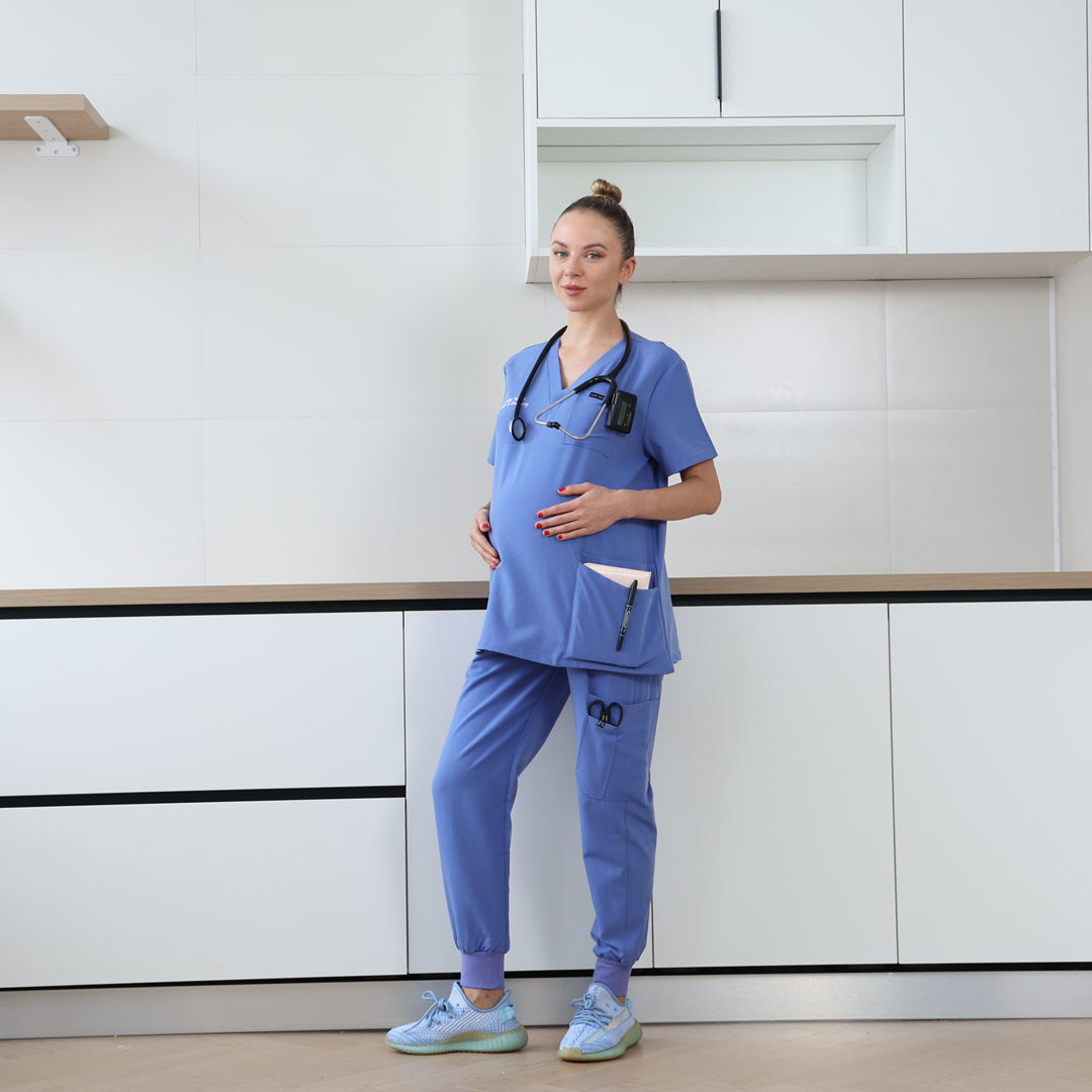 How Maternity Scrubs Are Revolutionizing Comfort for Pregnant Medical ...